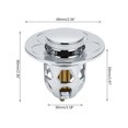 Upgraded Sink Plug Universal PopUp Drain Strainer Drain Fitting Plug ...