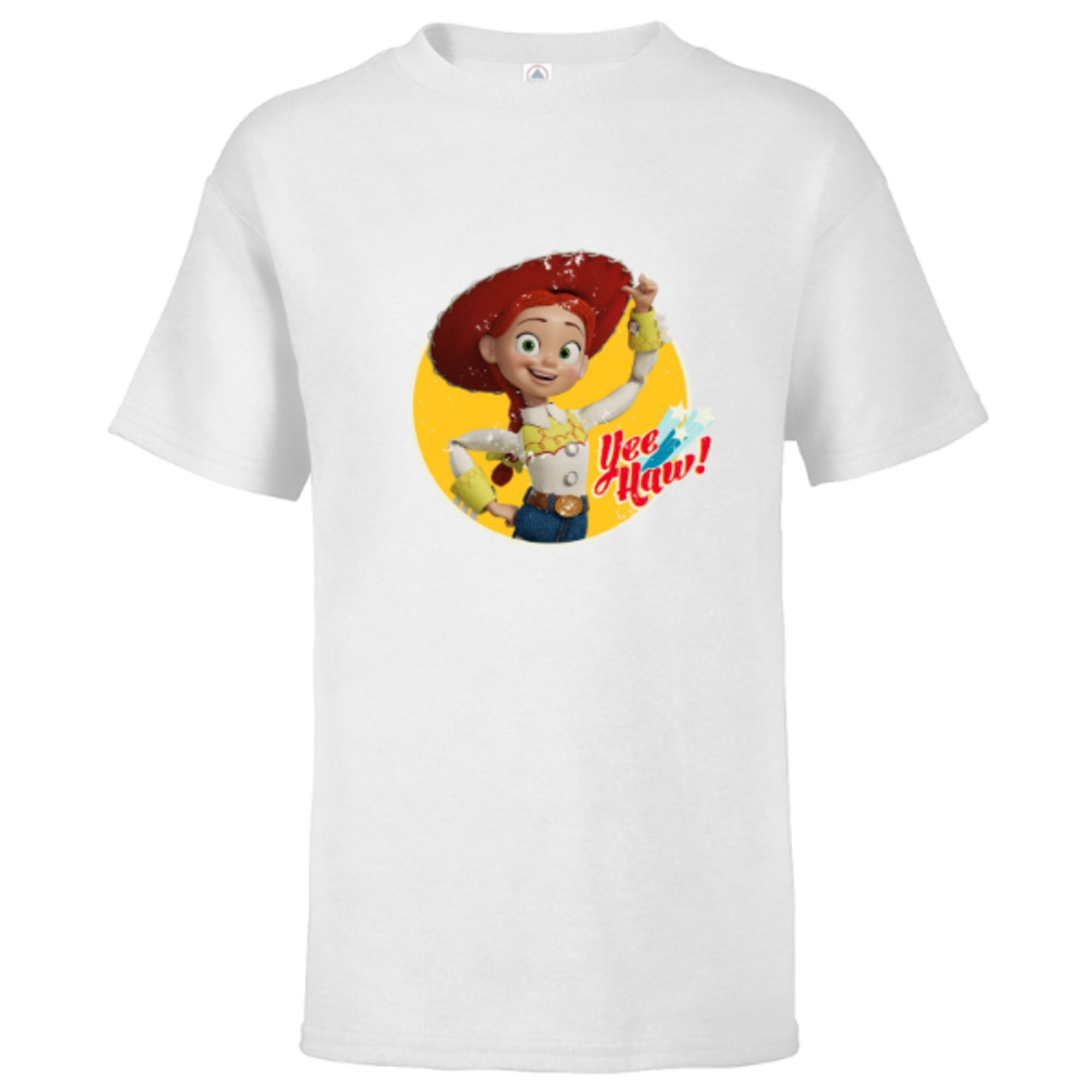 Disney Pixar Toy Story 4 Cowgirl Jessie Yee Haw T-Shirt - Short Sleeve ...