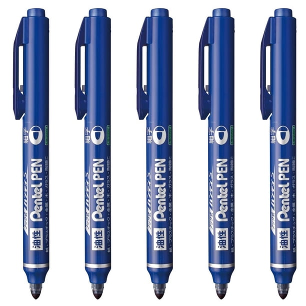 Pentel Permanent Pen Retractable Handy S Pentel PEN Round Core / Fine ...