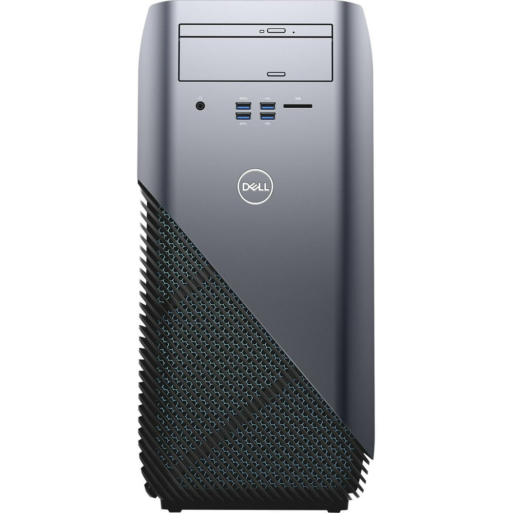 Dell Inspiron Gaming Desktop, AMD Ryzen 5 1400, 3.4GHZ, AMD Radeon RX ...