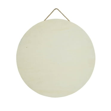Cousin DIY Unfinished Wood Circle Plaque, 7"D - Walmart.com