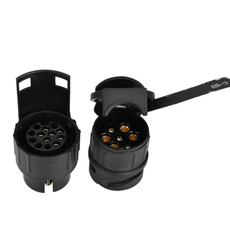 12V 7Pin/13Pin Towing Light Wiring Cable Circuit Trailer Cable Socket ...