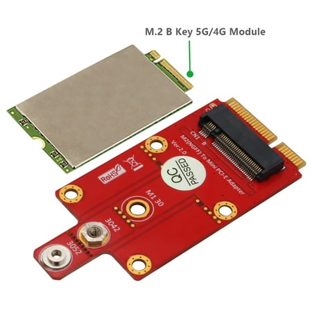 Coiry M.2 to Mini PCI-e Adapter 3030 3042 3052 for 3G 4G 5G Module M2 ...