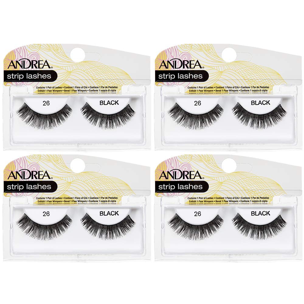 Click here for Andrea False Lashes Style 26 Black Natural Look St... prices