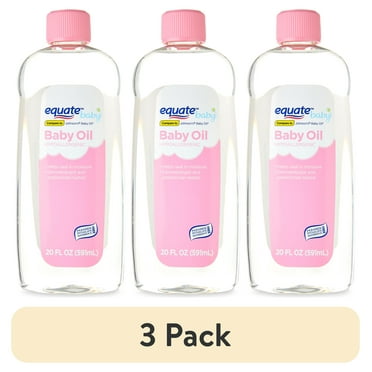 Equate Baby Aloe Vera and Vitamin E Hypoallergenic Baby Oil Gel, 6.5 fl ...