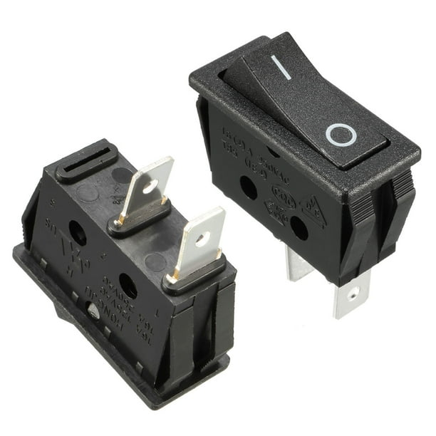 5 Pcs SPST ON/OFF 2 Position Boat Rocker Switch 250V/15A 125V/20A ...