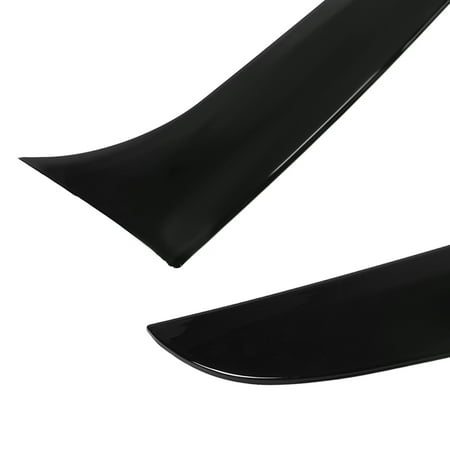 Side Beveled Window Trim,2pcs Rear Window Side Rear Window Side Spoiler ...
