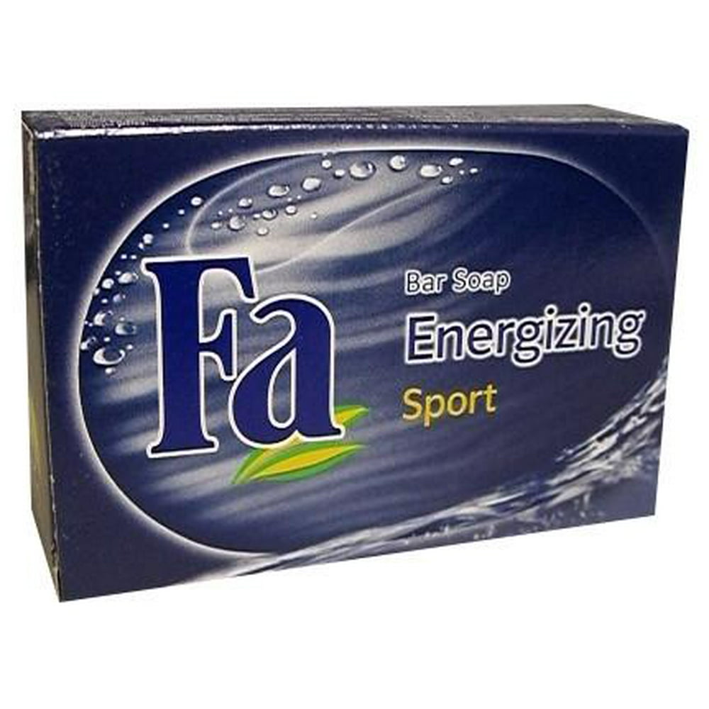 Fa Bar Soap, Energizing Sport, 100g - Walmart.com - Walmart.com