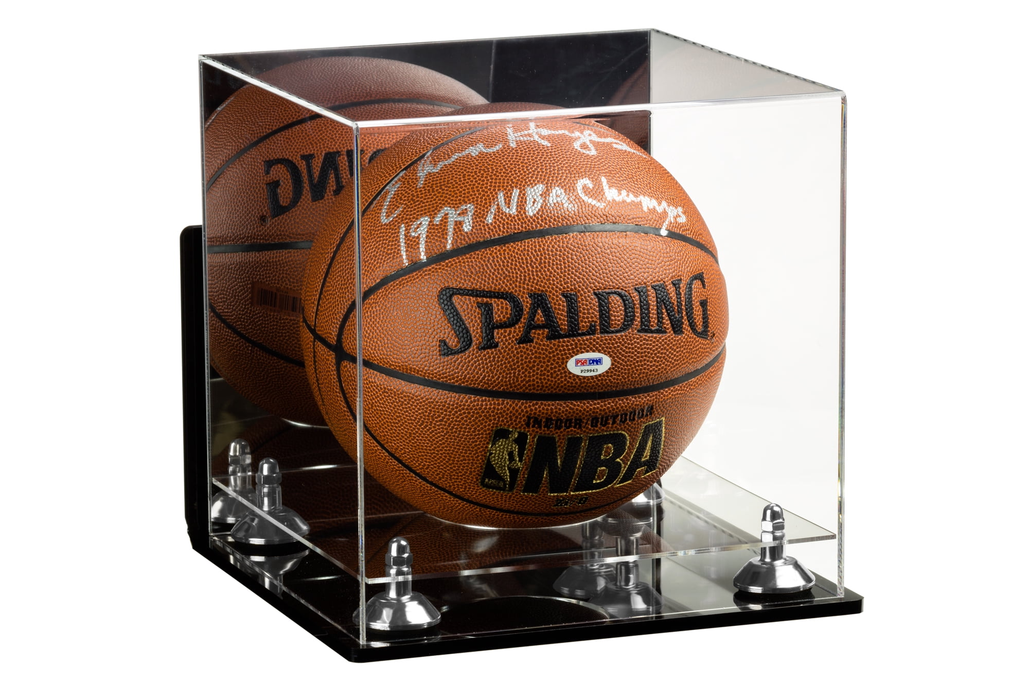Deluxe Acrylic Full Size Basketball Display Case with Mirror, Wall ...