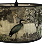 Drum Print Lamp Shade Replaceable Light Accessories Chandelier Lamp ...