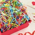 1 LB Iridescent Rainbow Easter Grass Crinkle Cut Paper, Raffia Tissue ...