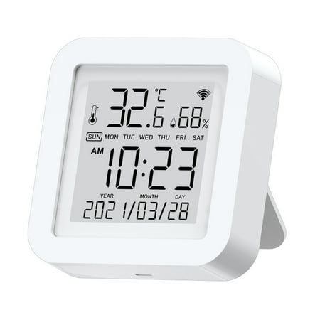 WIFI Hygrometer Mini Room Thermometer Indoor with Alerts, Humidity ...