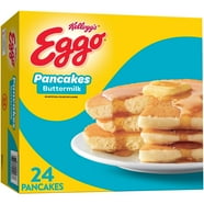 Great Value Buttermilk Pancakes, 33 oz, 24 Count (Frozen) - Walmart.com