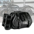 1 Pair Retro Punk Styles Saddlebag Motorcycle Tool Bag Waterproof ...