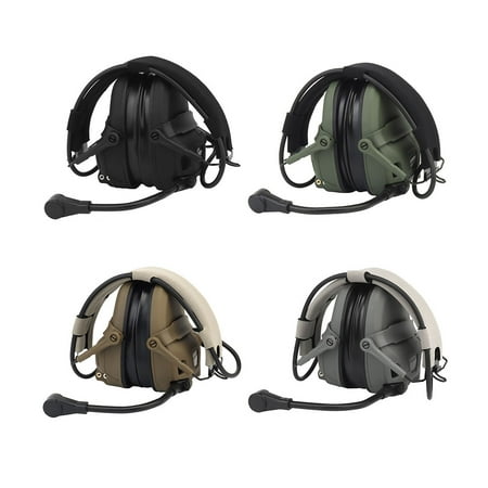 WOSPORT Adjustable Electronic Earmuff Noise Reduction Headphone ...