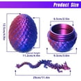 3D Printed Dragon Egg Crystal 3D Dragon Fidget Toys for Adult ...