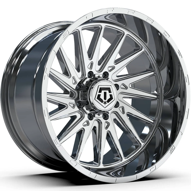 TIS 547C 22X12 8X180 44ET 125.2CB CHROME PLATED FINISH WHEEL - Walmart.com