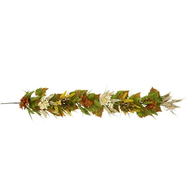 72" Purple Flower Garland - Walmart.com