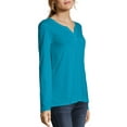 Women's Lightweight Split Neck Tunic - Walmart.com