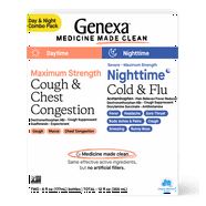 Genexa Cough and Chest Congestion Relief Dye Free 6 fl oz Liquid with ...