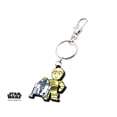 R2-D2 and C-3PO Stainless Steel Key Chain - Walmart.com