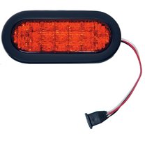 RAParts One New Aftermarket Replacement Red Oval 6" LED Light Kit Stop ...