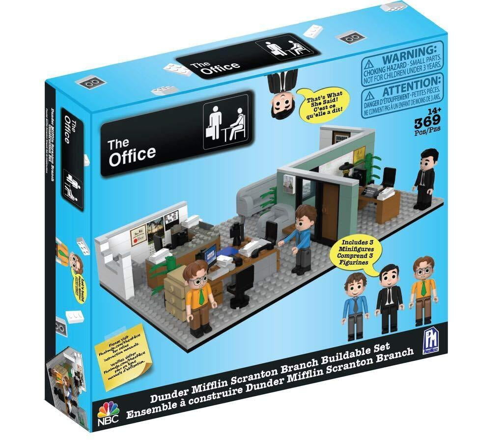 The Office Dunder Mifflin Scranton Branch Construction Set (369 Pieces ...