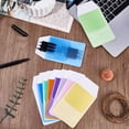 10Pcs 10 Colors Rectangle PVC Pen Bag for Doctor Nurse Mixed Color ...