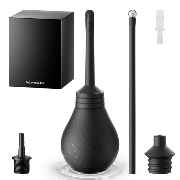 Vibeat 1L Electric Enema Kit – Stainless Steel Bucket, Smart Pressure ...