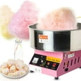 Display4top Commercial Cotton Candy Machine With Lights and Music (Rose ...