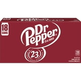 Dr Pepper Soda Case Box, 12 fl oz cans, 18 pack - Walmart.com