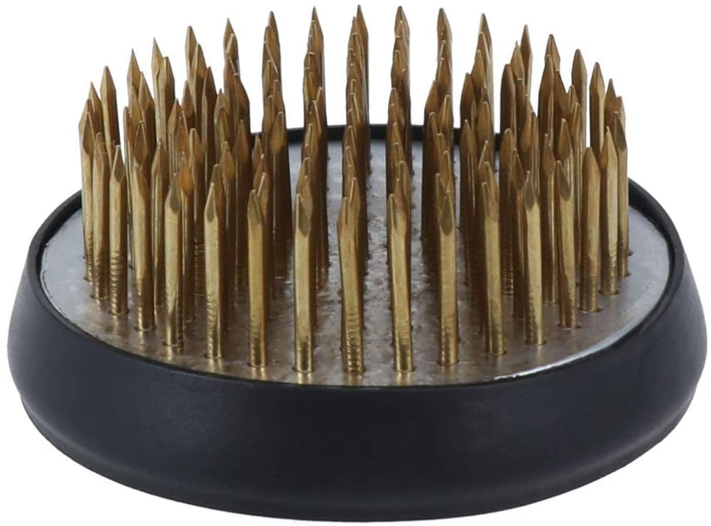 Ikebana Kenzan Flower Frog Round Flower Arranging Frog Spiky Frog Fixed Tools Art Floral ...