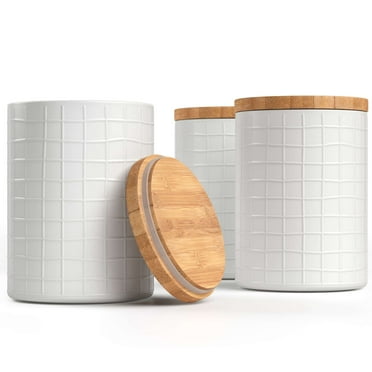 The GG Collection Acanthus 3 Piece Kitchen Canister Set - Walmart.com