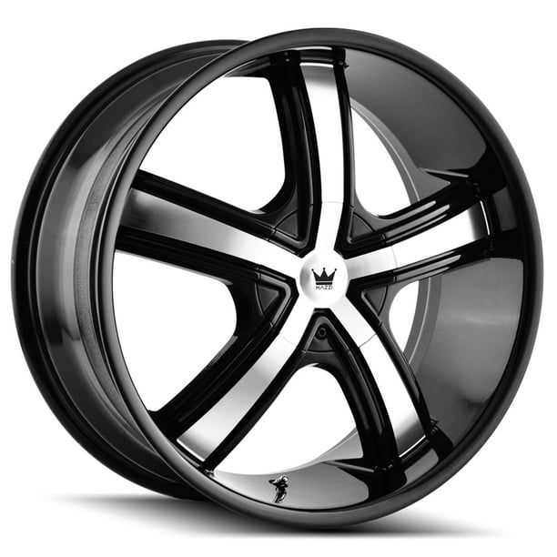Mazzi 359 Boost 20x8.5 5x112/5x120 +35mm Black/Machined Wheel Rim 20 ...