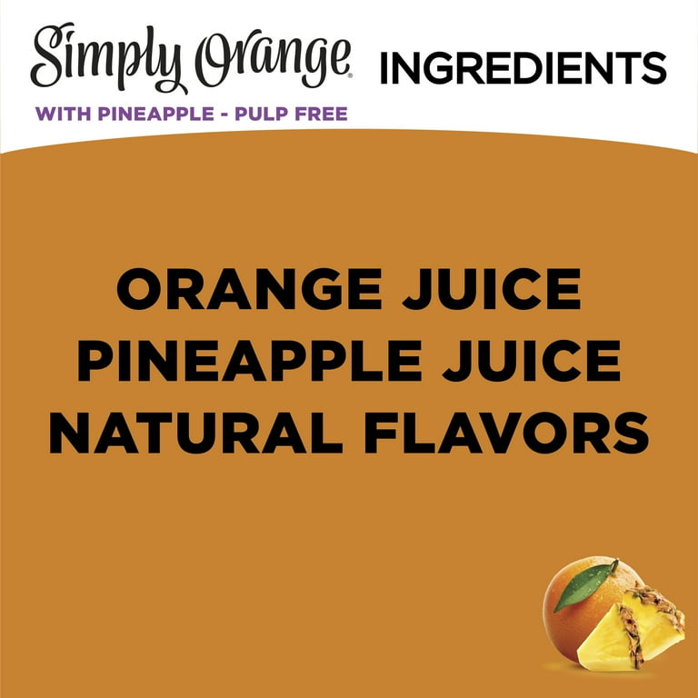Simply Orange Juice Ingredients