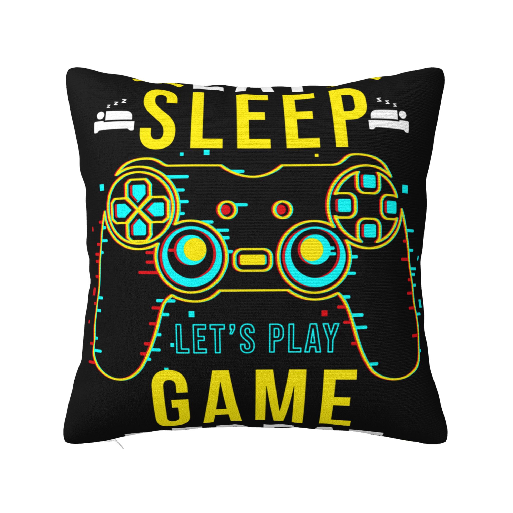 ZICANCN Game Controller Decorative Throw Pillow Covers, Bed Couch Sofa ...