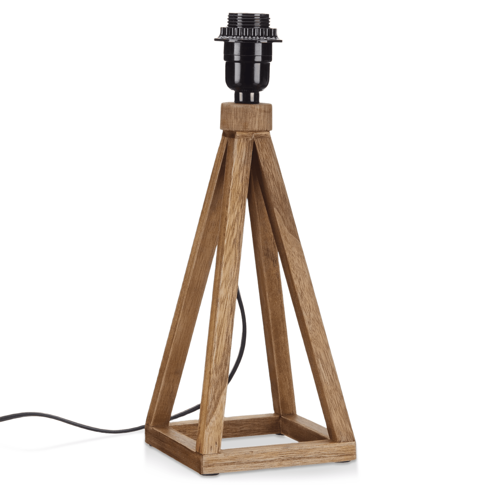 Click here for Bouclair Natural Wood Prism Lamp Base 11 In (27.9... prices