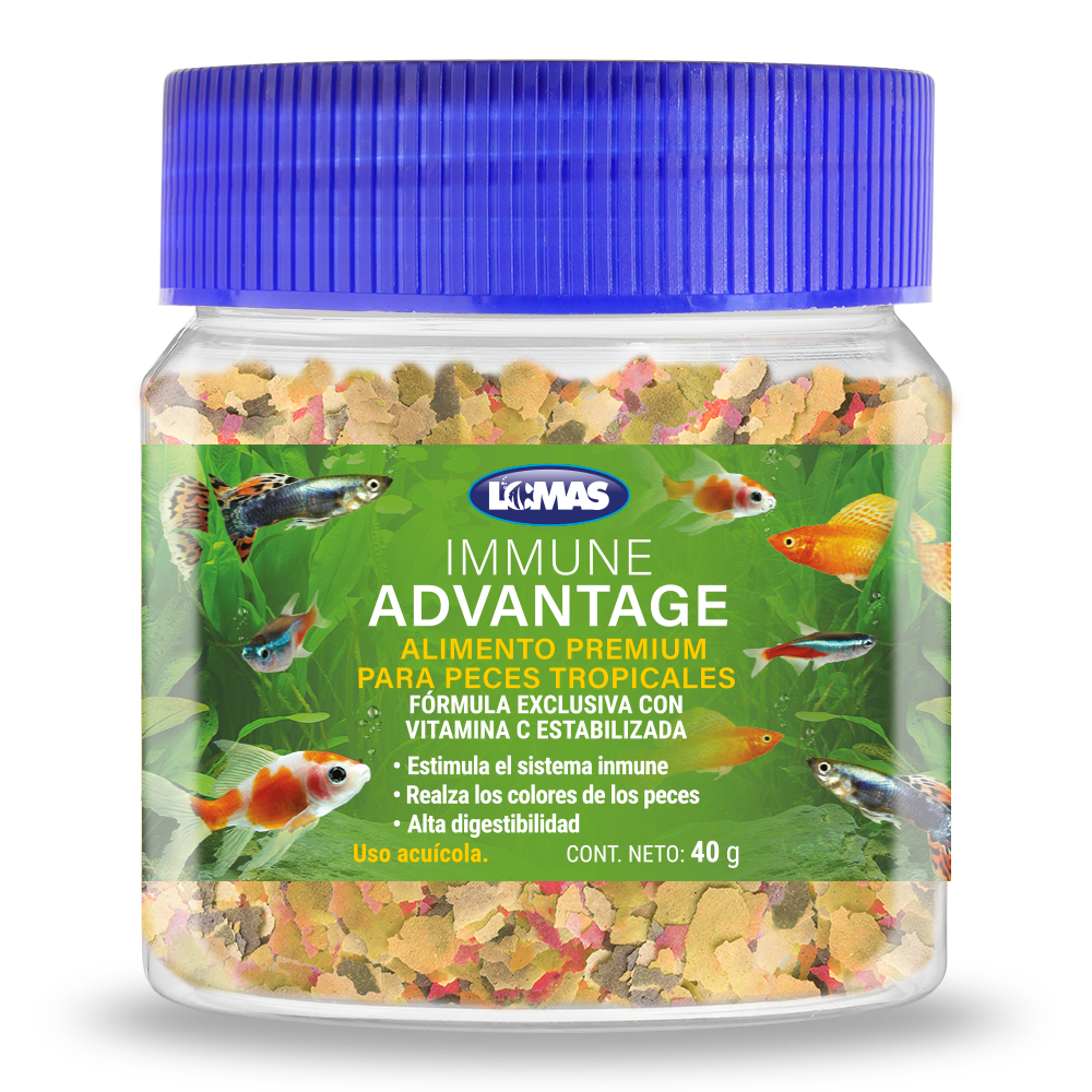 HOJUELAS IMMUNE ADVANTAGE P/PECES TROPICALES 40 GRS | Bodega Aurrera en ...