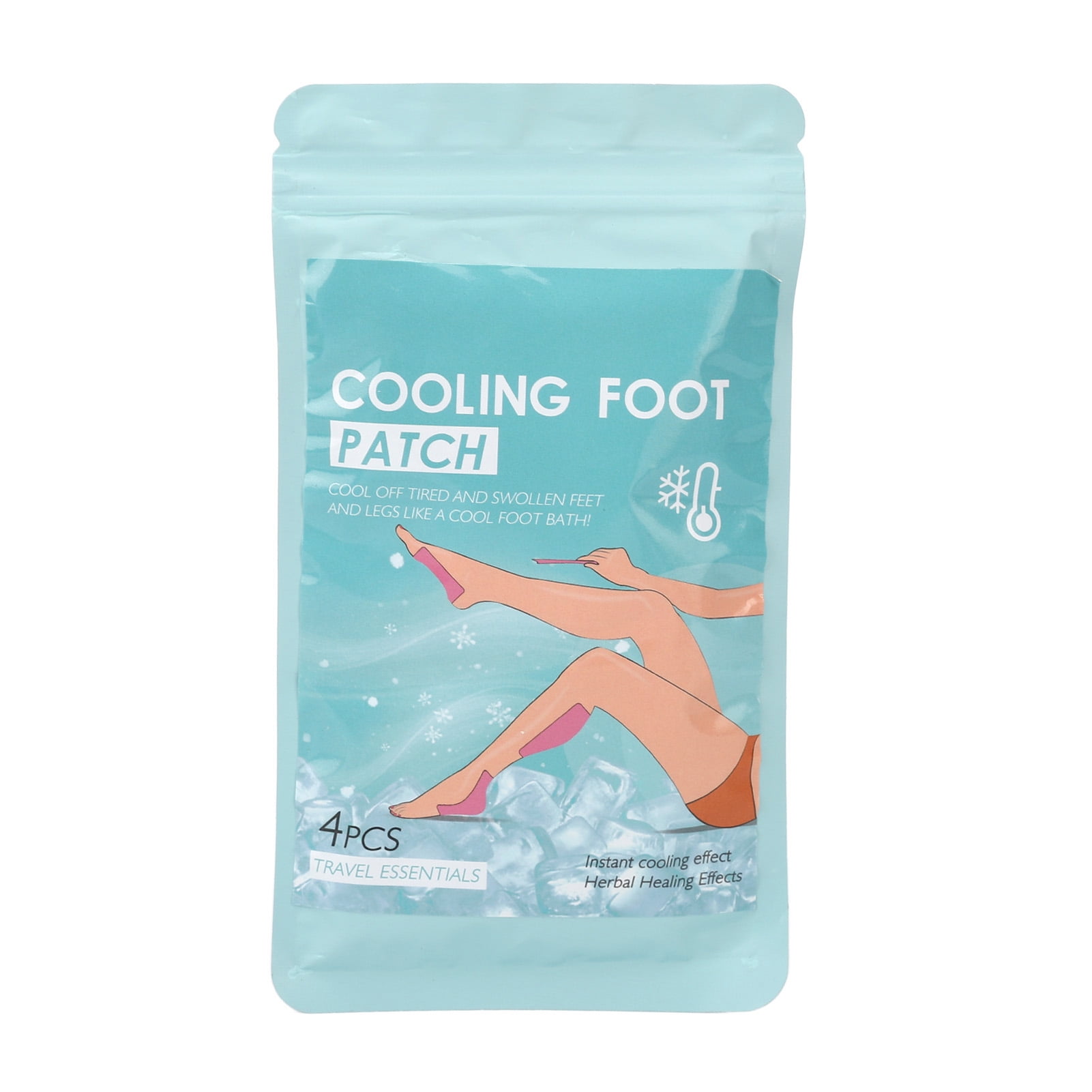 Parche para aliviar el dolor frío, 8 parches refrescantes para pies y ...