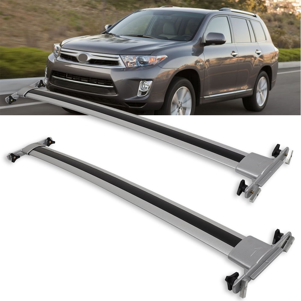 ECCPP Roof Top Cross Bar Set Roof Rack Luggage Cargo Carrier Rails Fit ...