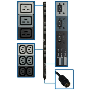 Tripp Lite 5/5.8kw Single-phase Monitored Pdu, Lx Interface, 208/240v ...
