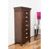 Hives and Honey Hillary Wood Brown Jewelry Armoire - Rich Walnut ...