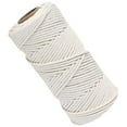 HONMEET Beige Cotton Rope for Macrame Plant Hangers and Wall Hangings ...