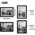 5x7 Picture Frame Set of 6, Gift for 2026 Graduation Father's Day, Thin ...
