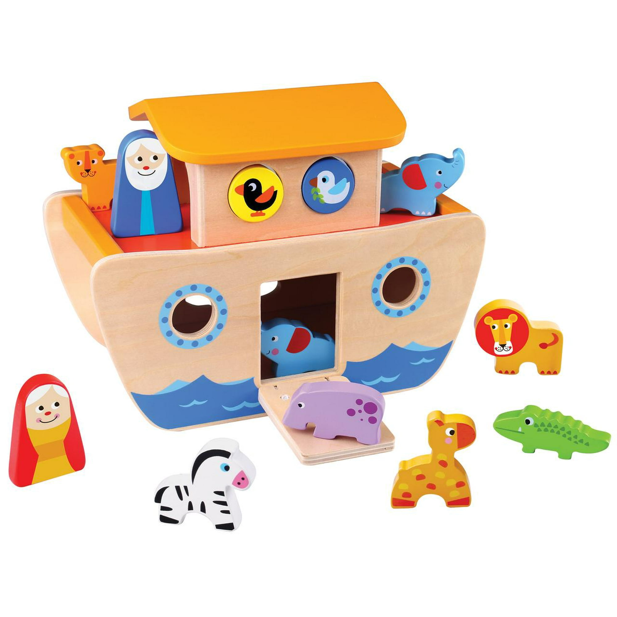 Click here for Tookyland Wooden Noahs Ark Toys For Kids  Animal S... prices
