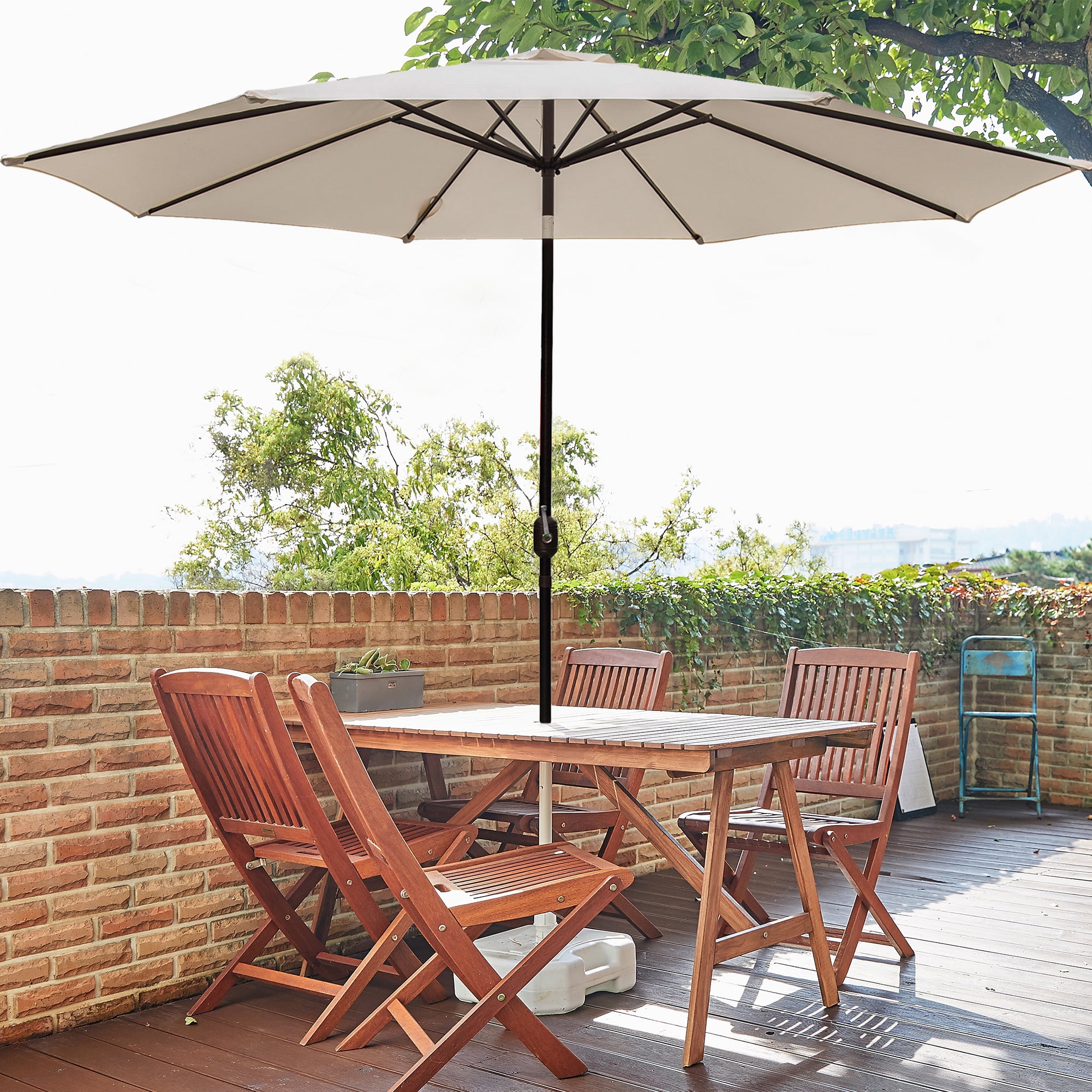 LAUREL CANYON 10ft Patio Umbrella Outdoor Umbrella Patio Market Table ...