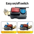 100A Disconnect Knob Switches Metal Construction Isolator Switches For ...