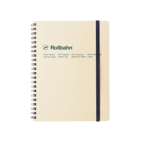 Delfonics Rollbahn Spiral Classic Notebooks: 6-1/2 in. x 8.5 in. (Cream ...