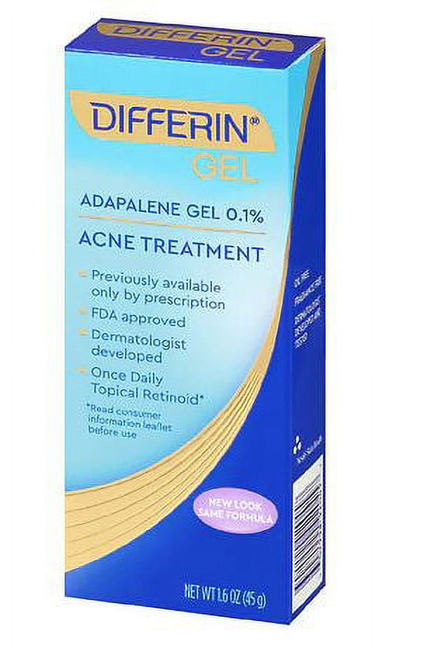 Differin Adapalene Gel Acne Treatment, 0.1%, 1.6 oz - 6 Pack in Nepal ...