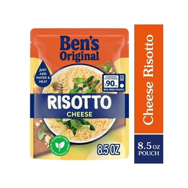 Pack of 2 BEN'S ORIGINAL Ready Rice Cheese Risotto Flavored Rice, Easy ...